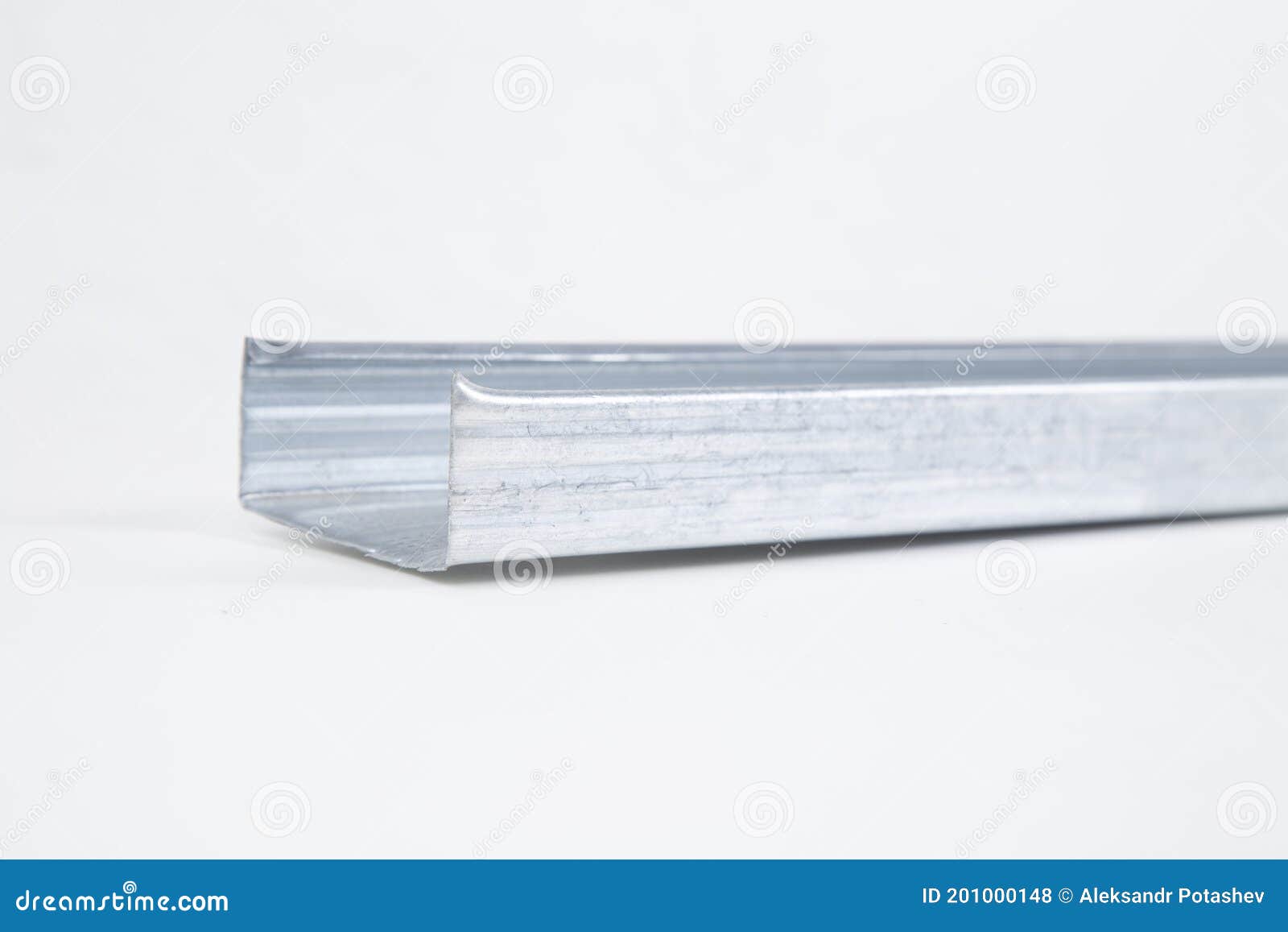 Profile for Installing Drywall. Iron Universal Profile Stock Photo ...