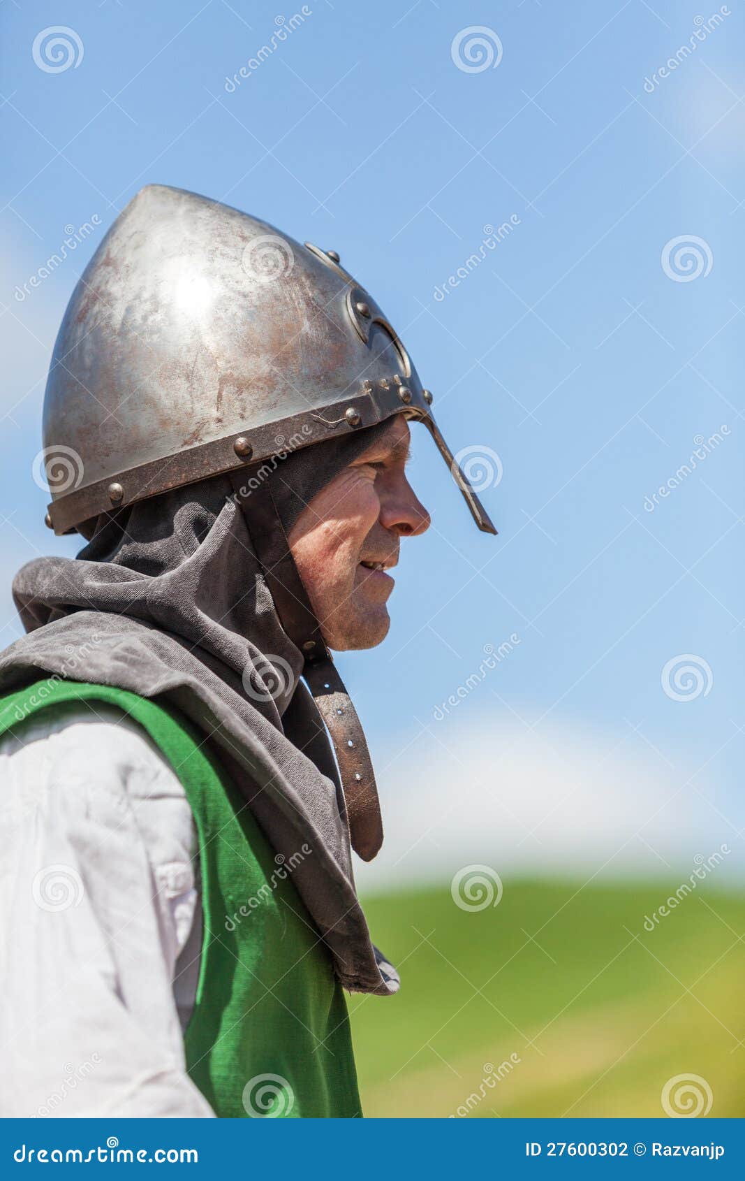 Profile of a Knight editorial photography. Image of armour - 27600302