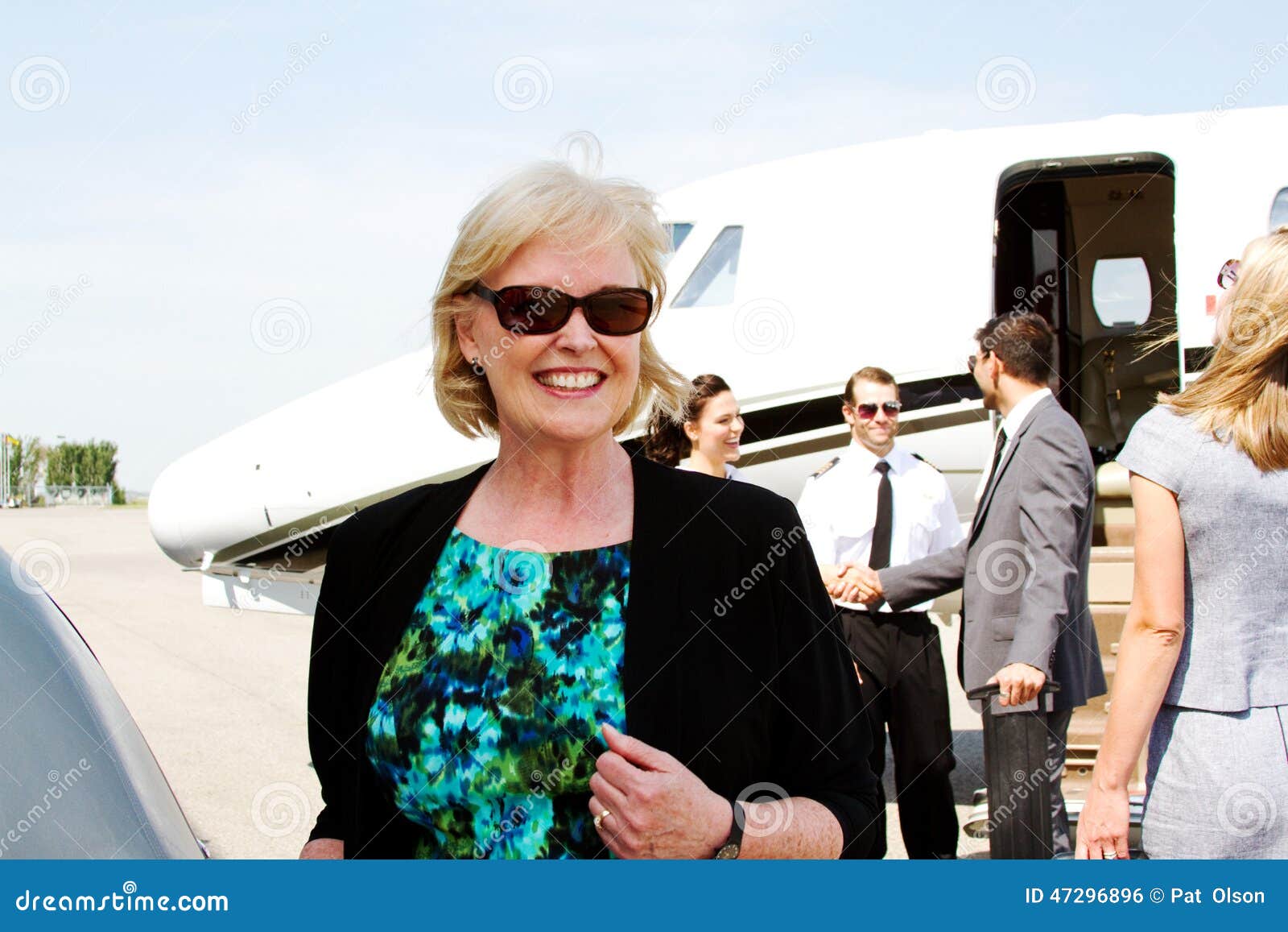 Profile of lady passenger stock photo. Image of people - 47296896