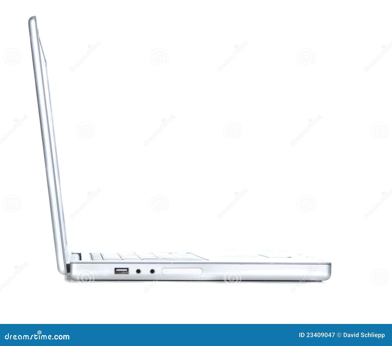 Profile of a Laptop stock image. Image of concept, screen - 23409047