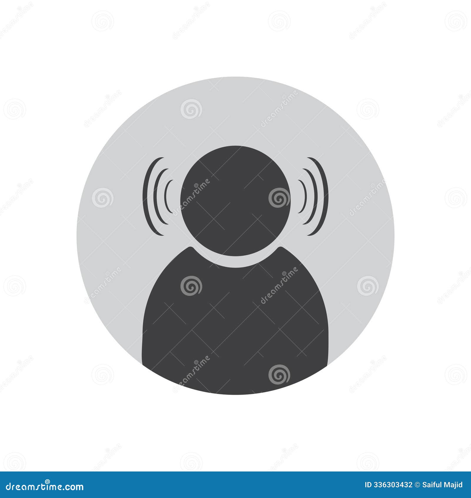 Profile Logo Vector Template Icon Stock Illustration - Illustration of ...