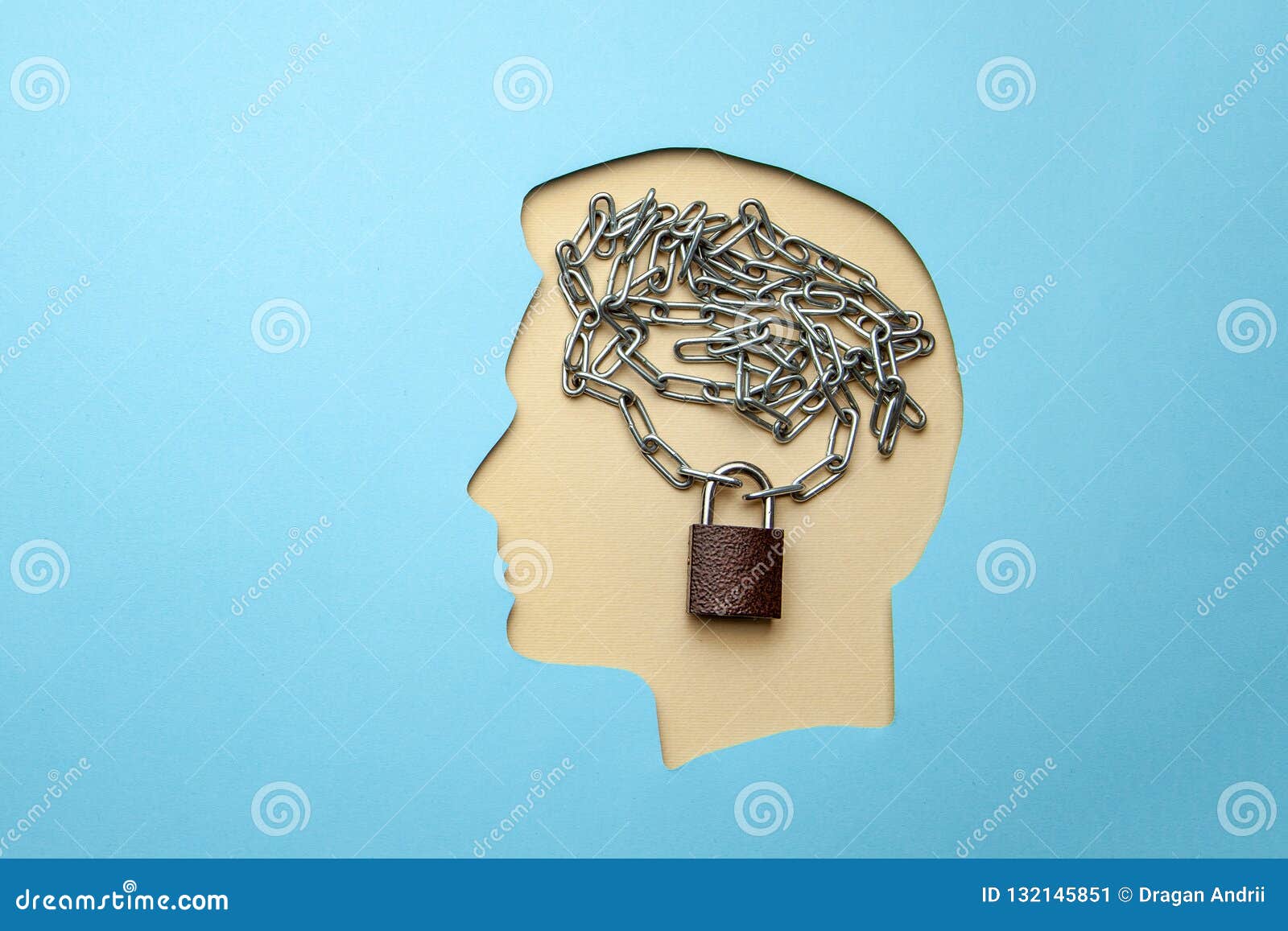 Unlock The Brain Stock Photography | CartoonDealer.com #48418958