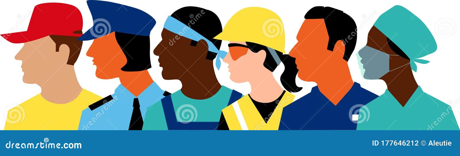 Essential Workers. Thank You Frontliners, Coronavirus Pandemic Heroes ...