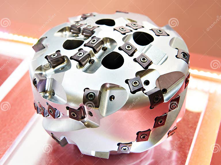 Profile mill cutter stock image. Image of milling, shop - 250683091