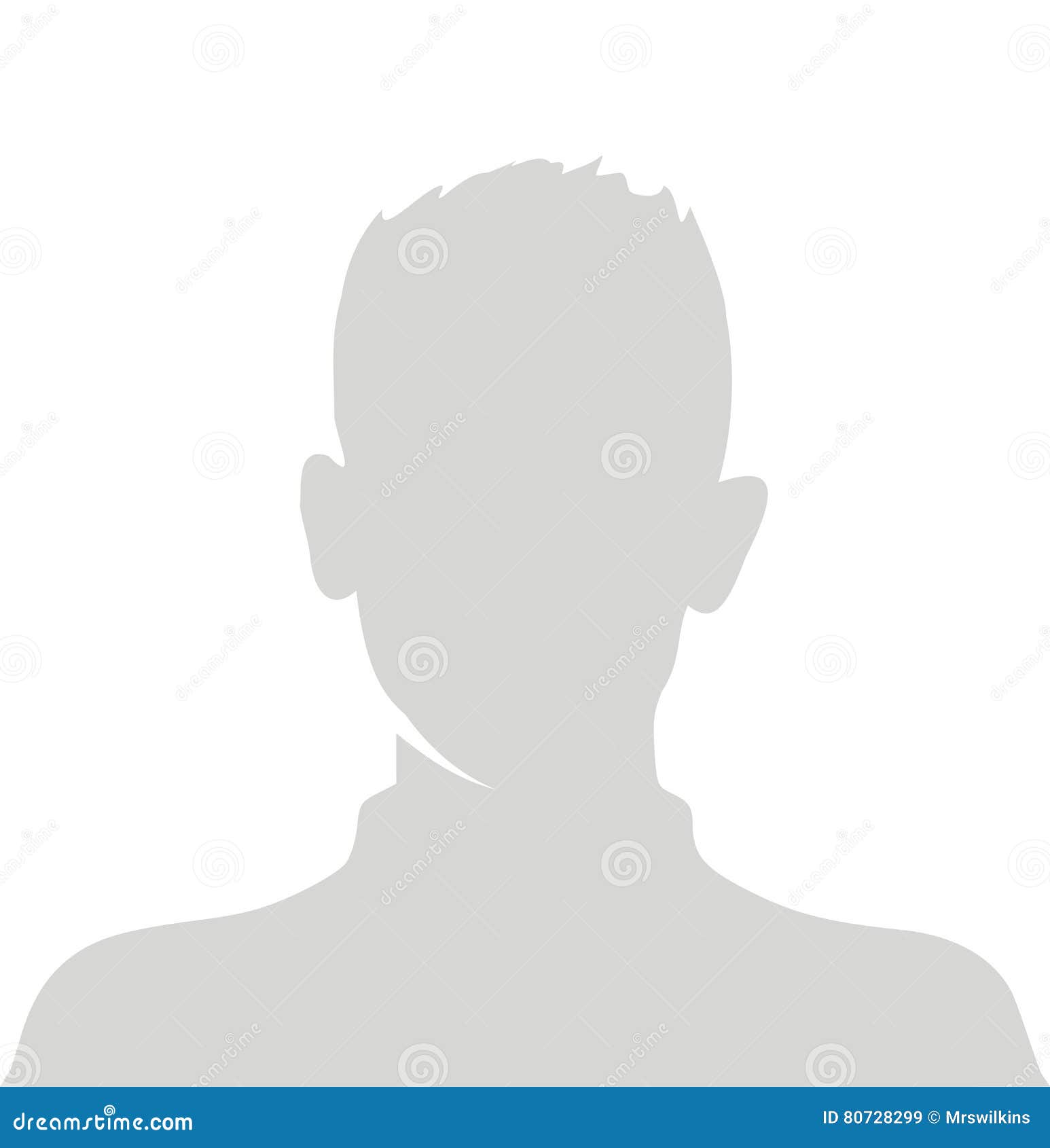 Profile picture vector stock vector. Illustration of head - 80728299