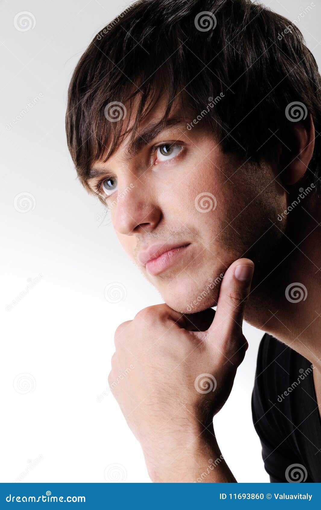 Profile Portrait of a Handsome Young Man Stock Photo - Image of head ... Profile Portrait of a Handsome Young Man Stock Photo - Image of head ...