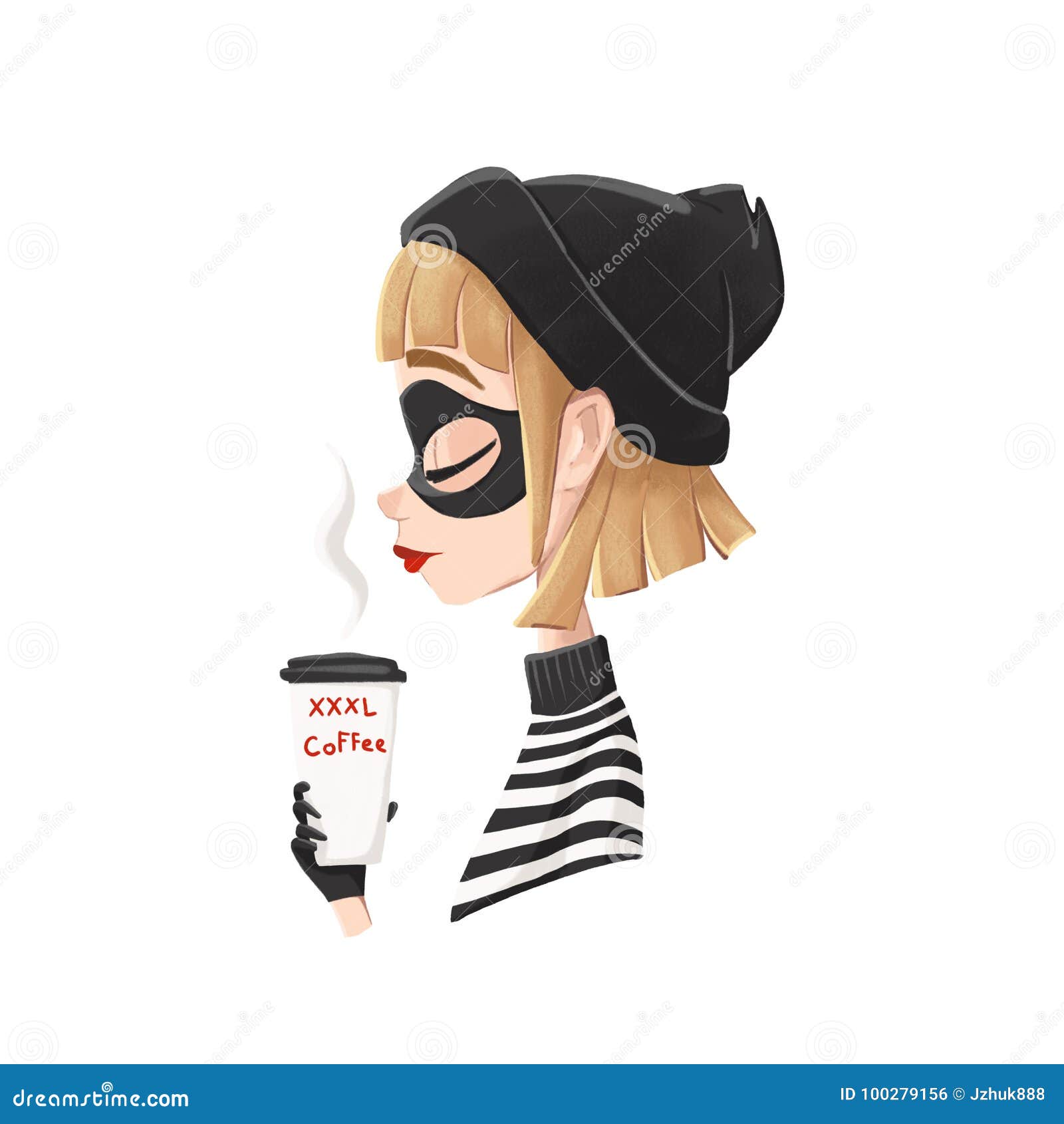 Robber Girl Stock Illustrations – 800 Robber Girl Stock Illustrations ...