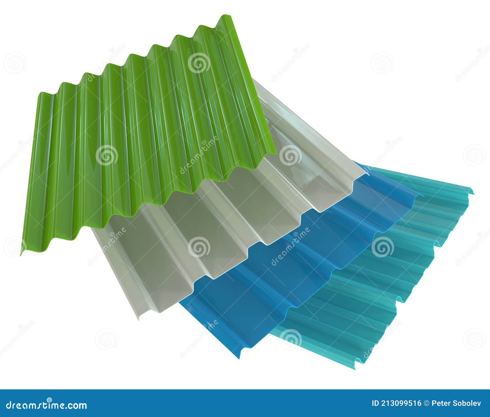 Profile sheets of plastic stock photo. Image of color - 213099516