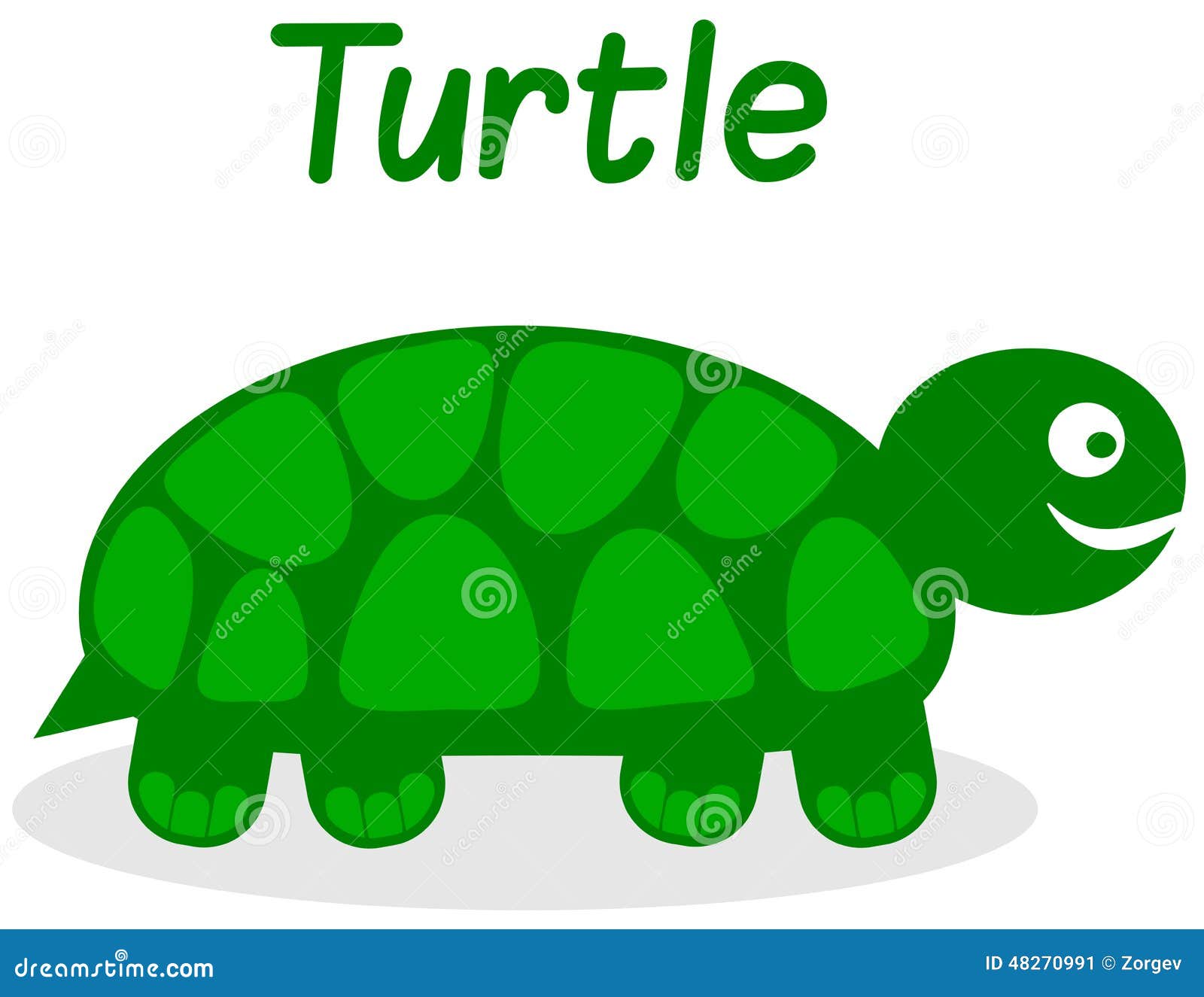 Profile turtle stock illustration. Illustration of icon - 48270991