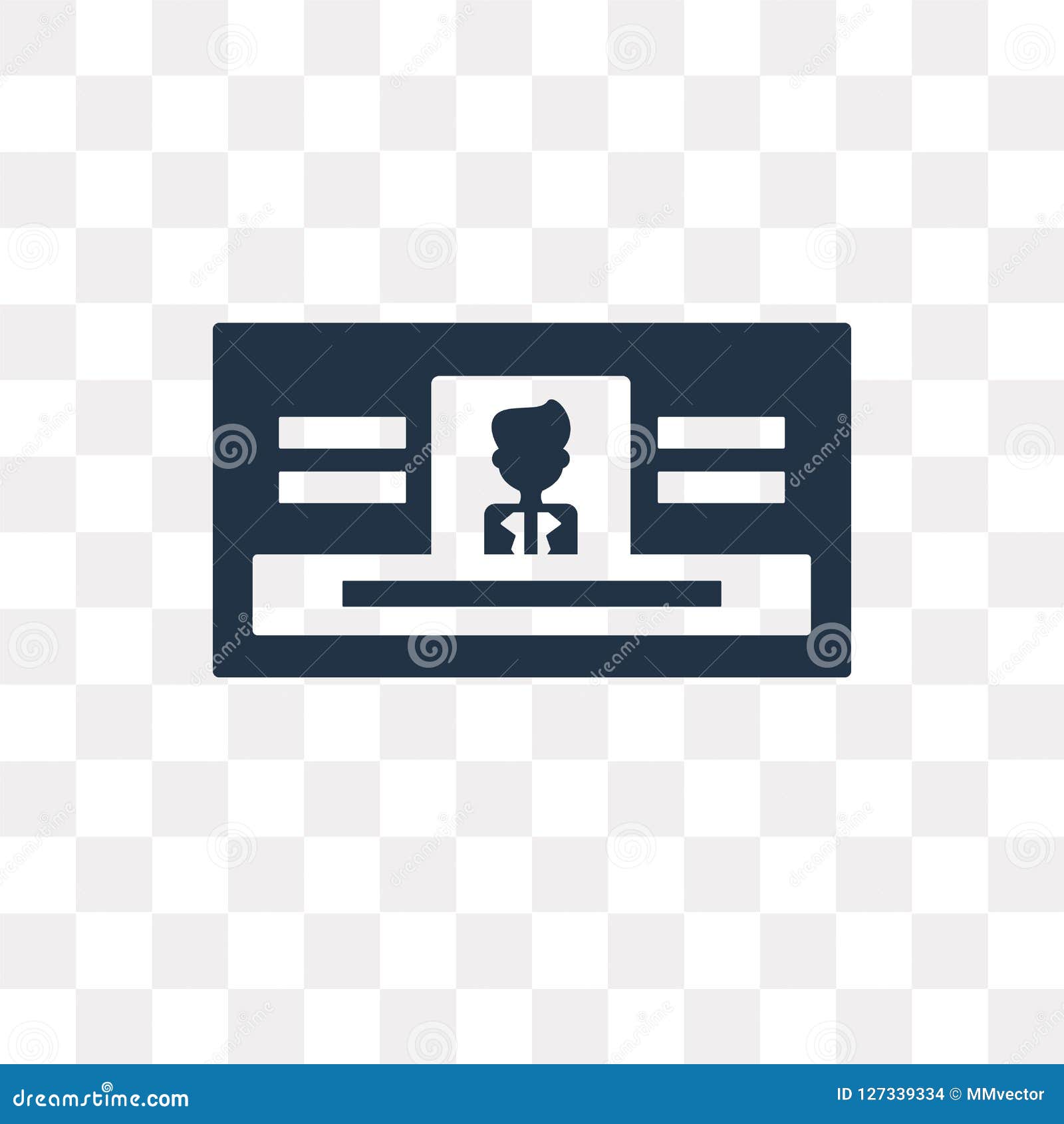 Profile Vector Icon Isolated on Transparent Background, Profile Stock ...