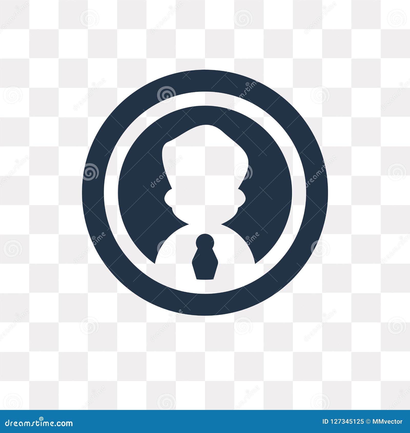 Profile Vector Icon Isolated on Transparent Background, Profile Stock ...