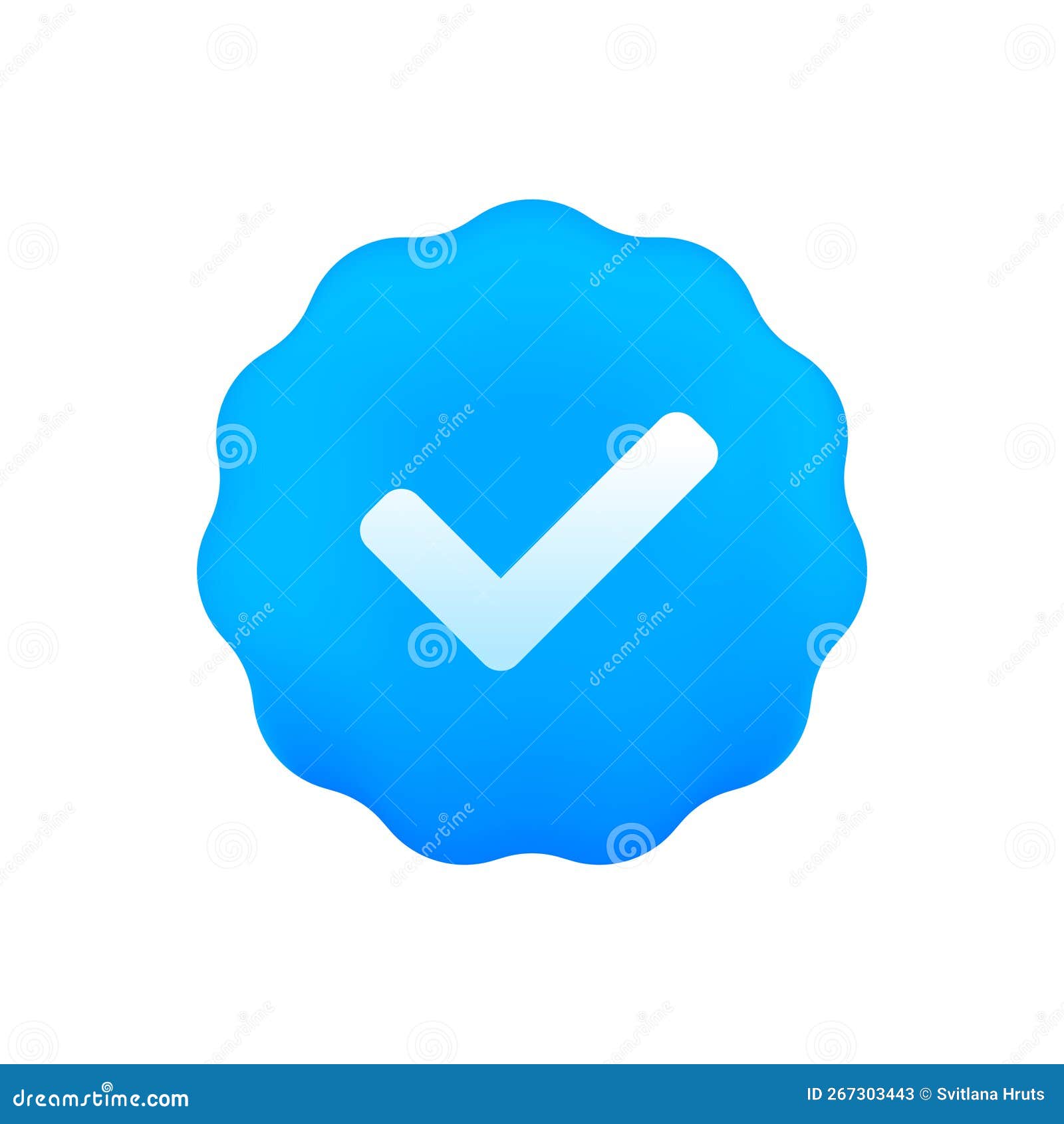 Profile Verification Concept. Verified Icon. Checked Icon with Checked ...