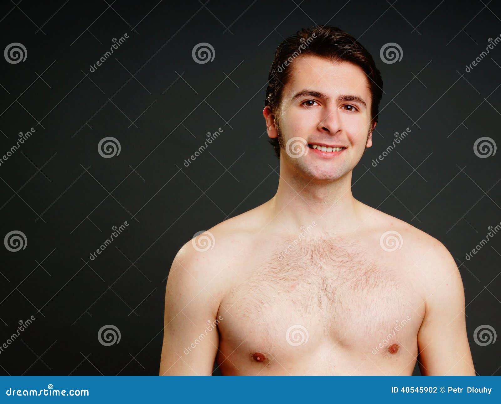 Profile of young man stock photo. Image of handsome, hair - 40545902