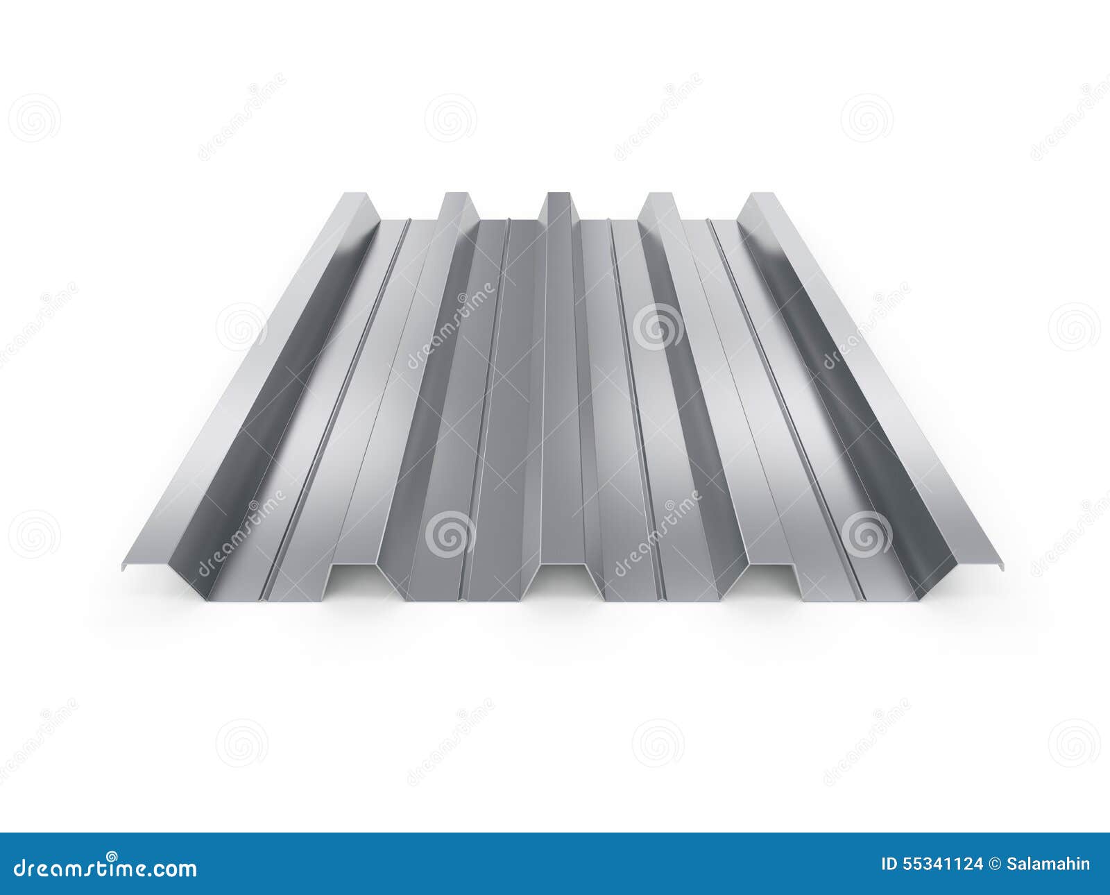 Profiled sheet stock illustration. Illustration of building - 55341124