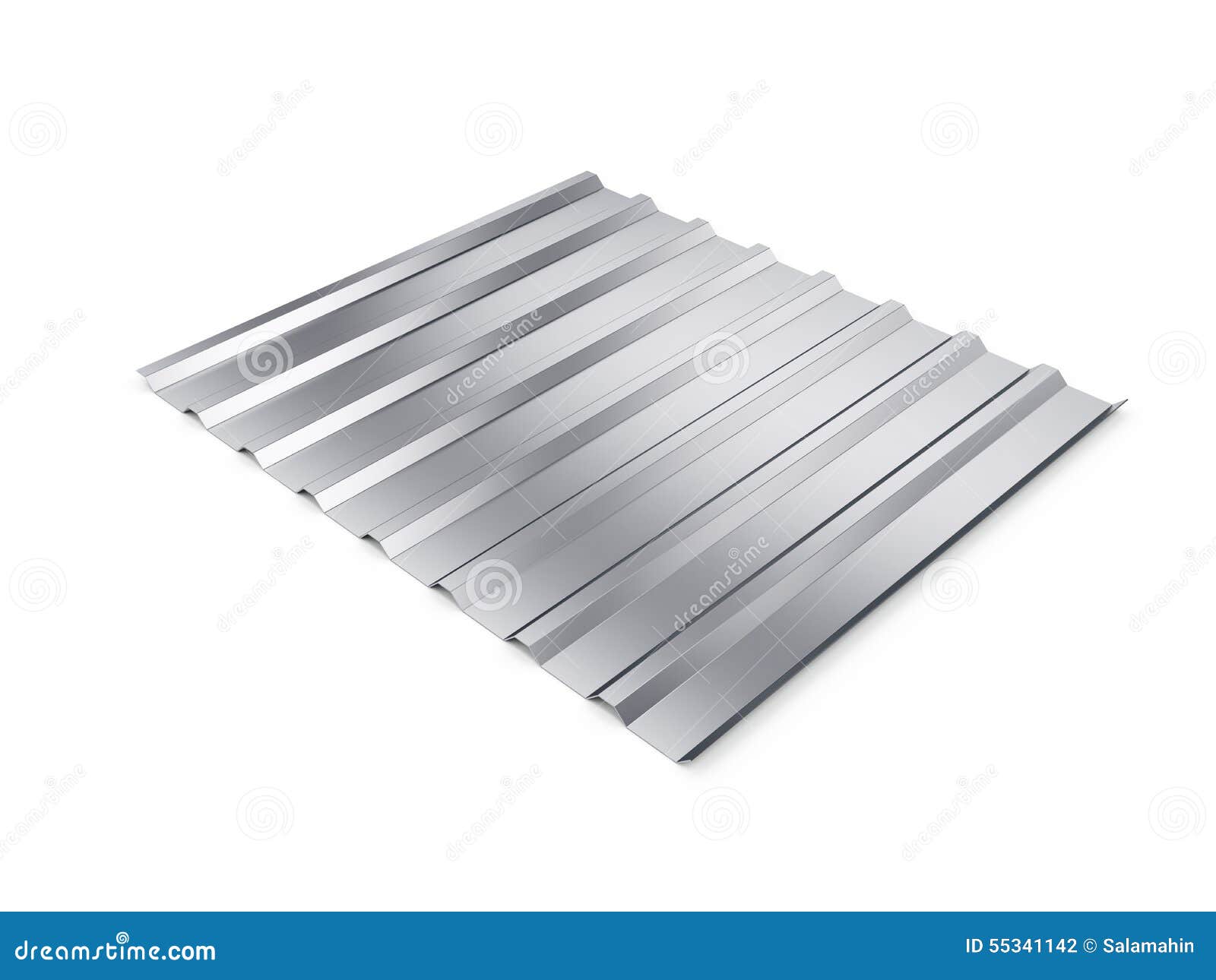 Profiled sheet stock illustration. Illustration of deck - 55341142