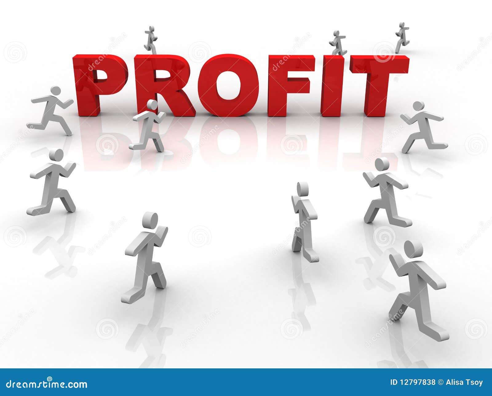 Profit stock illustration. Illustration of profit, economy - 12797838