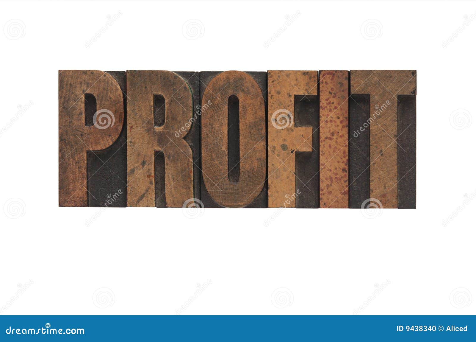 Profit stock photo. Image of horizontal, earnings, isolated - 9438340