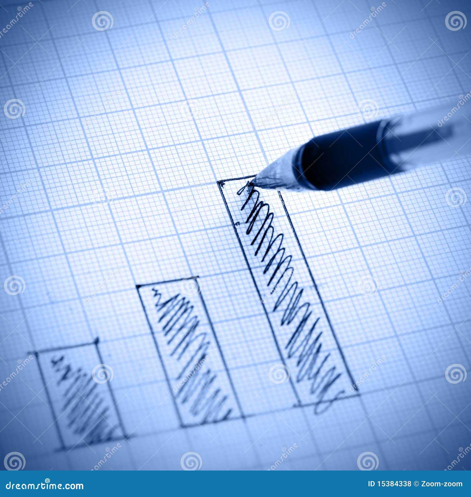 Profit bar chart stock photo. Image of development, balance - 15384338