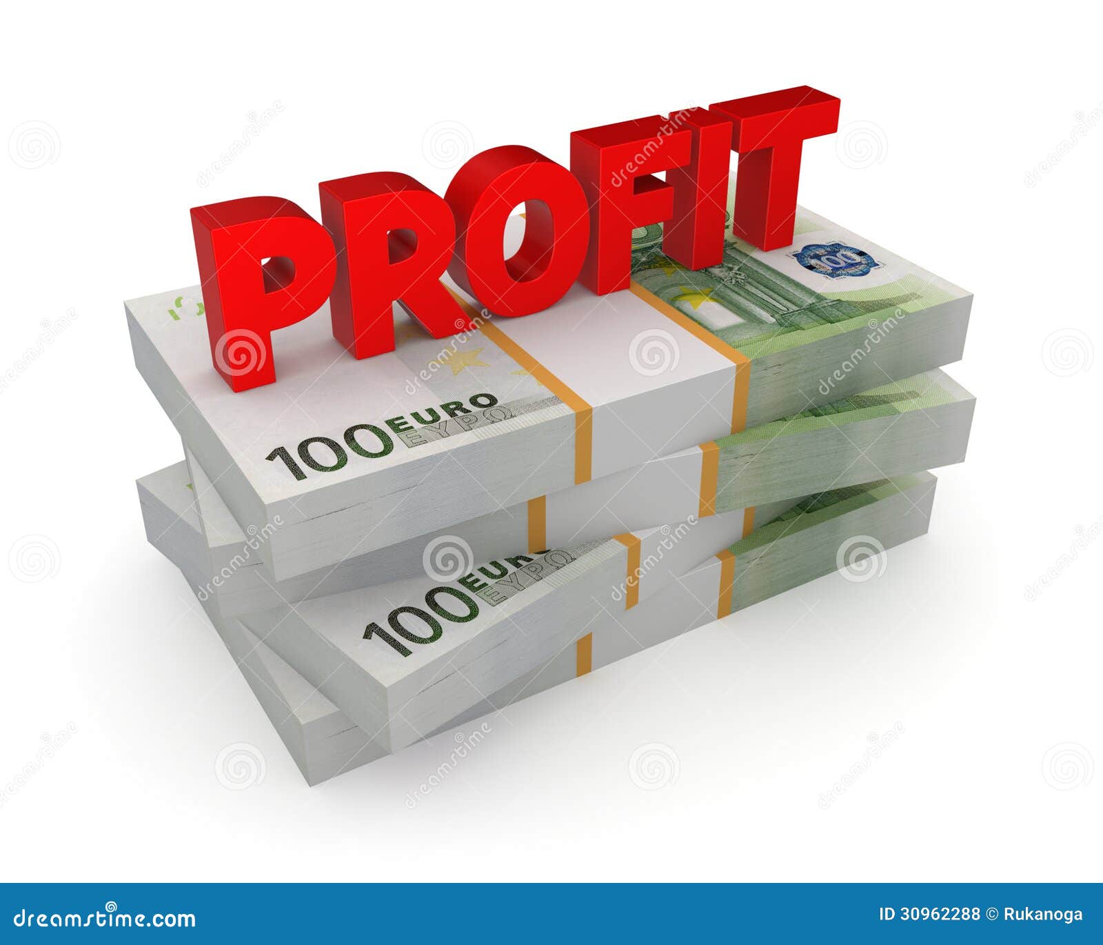 Profit concept. stock illustration. Illustration of finance - 30962288