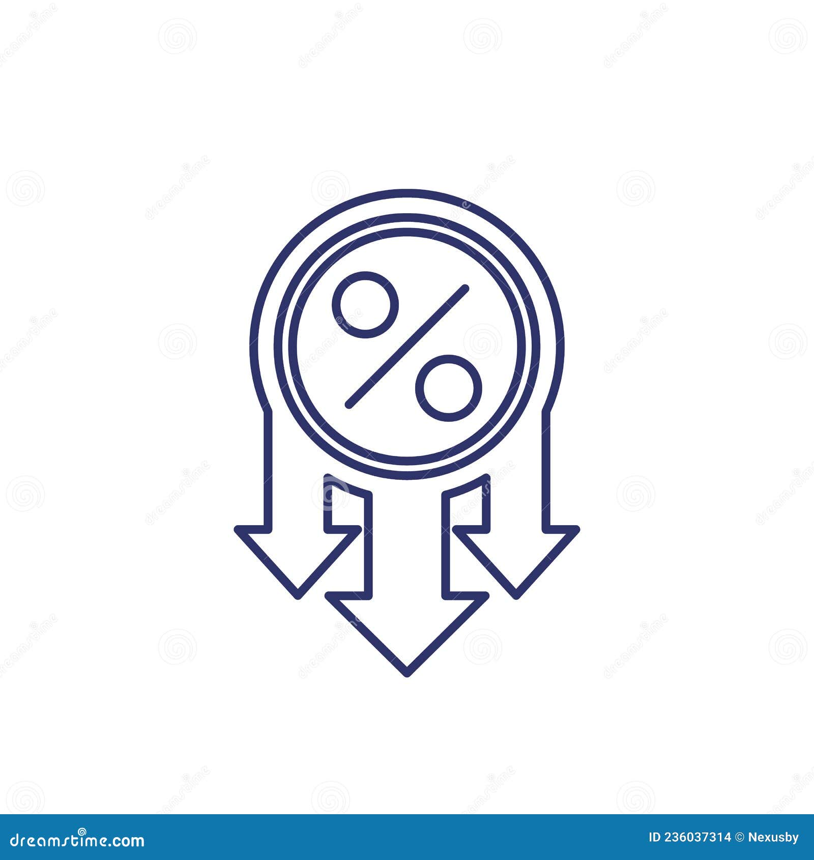 3D Profit Decrease Background Stock Photography | CartoonDealer.com #63364886