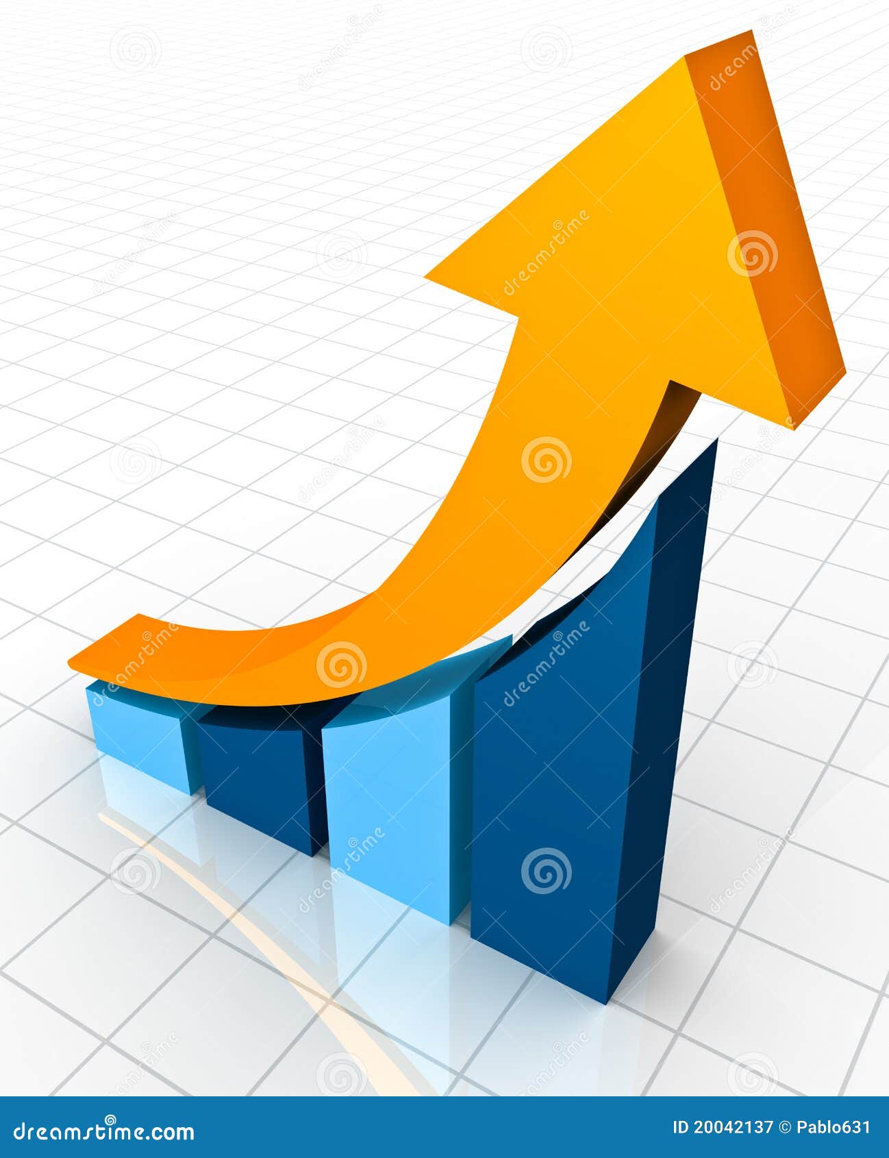 Profit Gains stock illustration. Illustration of diagram - 20042137