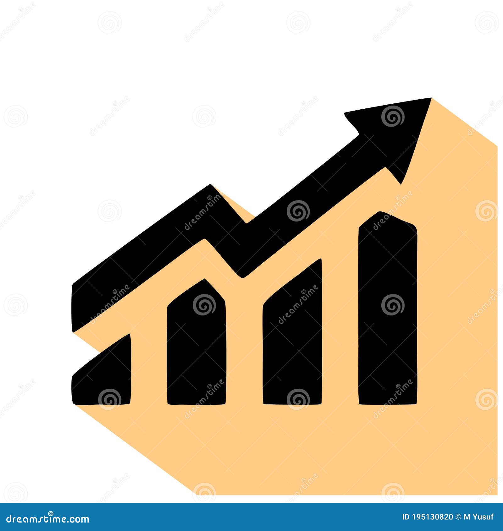 Profit Growing Icon. Isolated Vector Icon. Progress Bar Stock Vector ... Profit Growing Icon. Isolated Vector Icon. Progress Bar Stock Vector ...