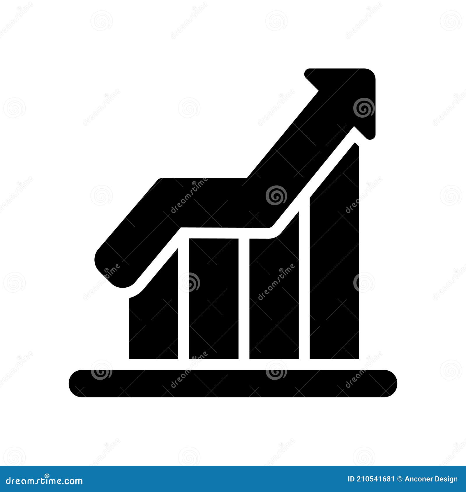 Profit Icon in Solid Style about Marketing and Growth for Any Projects ...