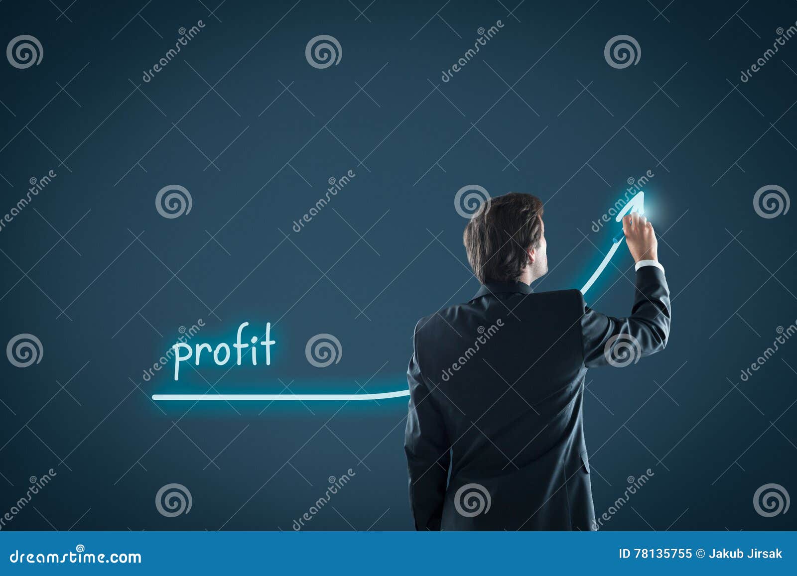 Profit stock image. Image of chart, development, draw - 78135755