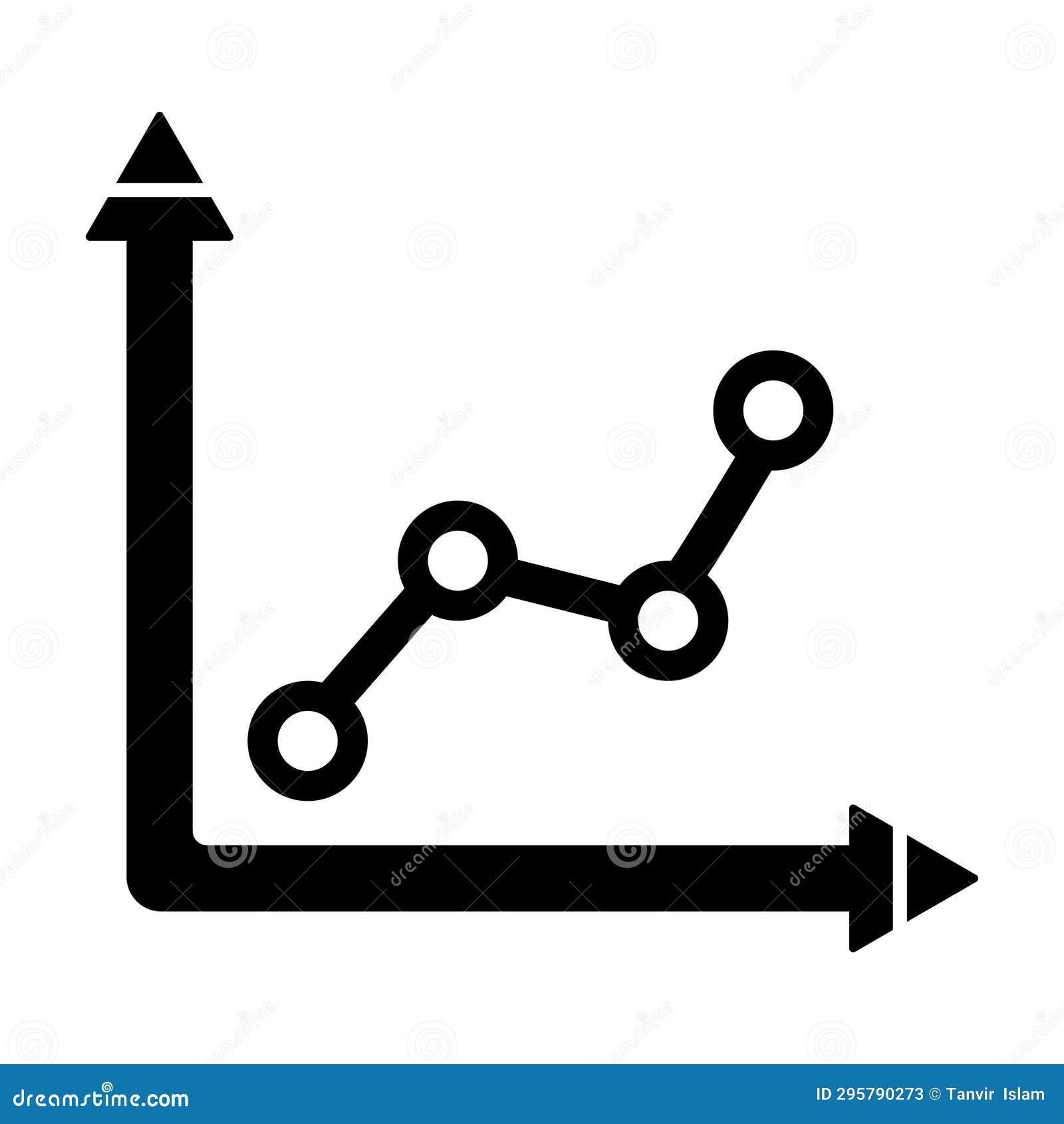 Profit Increase Icon stock illustration. Illustration of designed ...