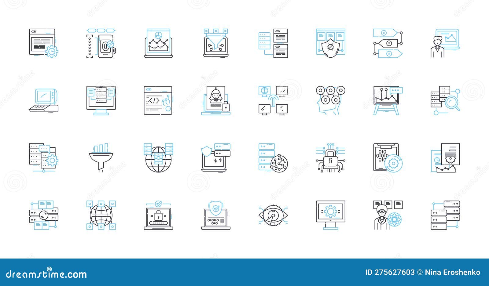 Profit Maximization Linear Icons Set. Efficiency, Expansion ... Profit Maximization Linear Icons Set. Efficiency, Expansion ...