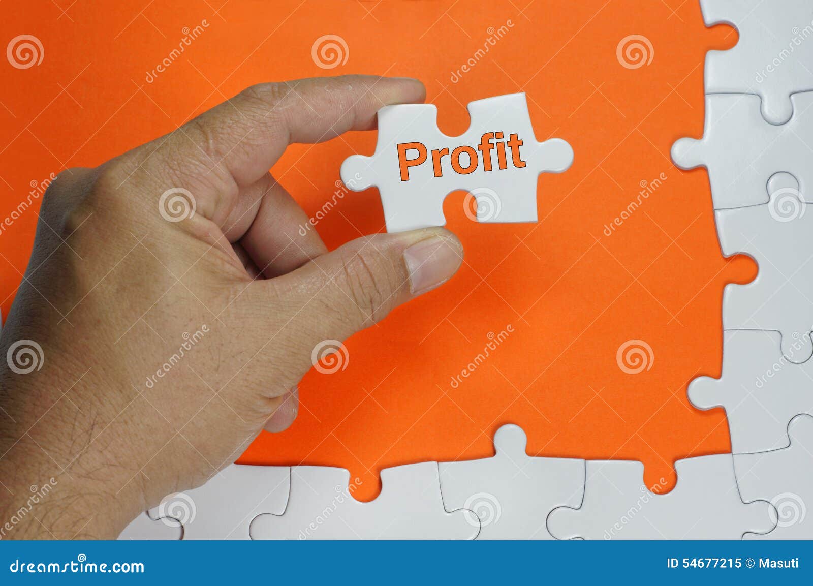 Profit Text - Business Concept Stock Image - Image of loss, limit: 54677215