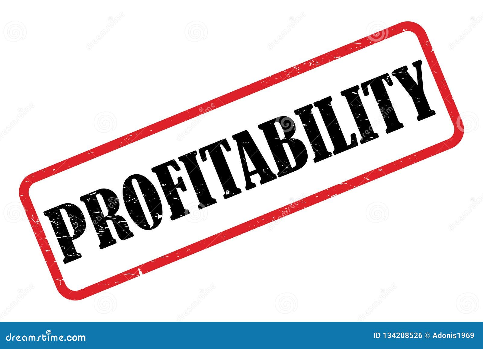 Profitability illustration stock illustration. Illustration of ...