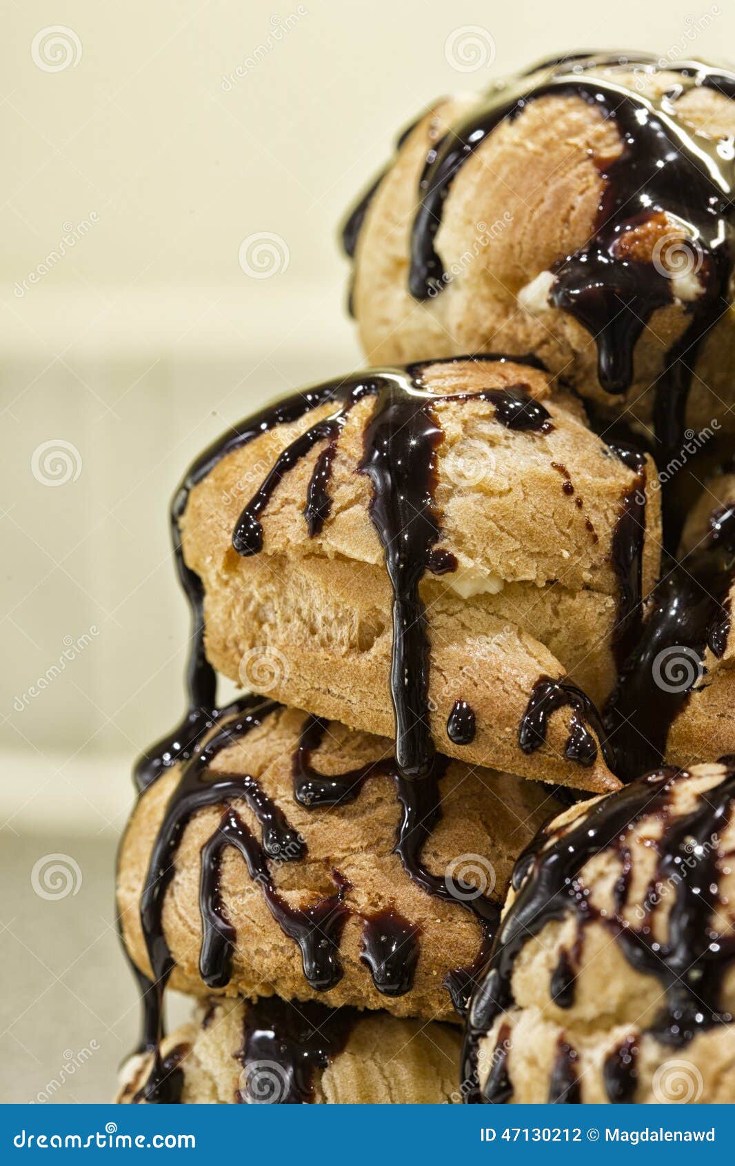 Profiteroles stock photo. Image of profiteroles, sweet - 47130212