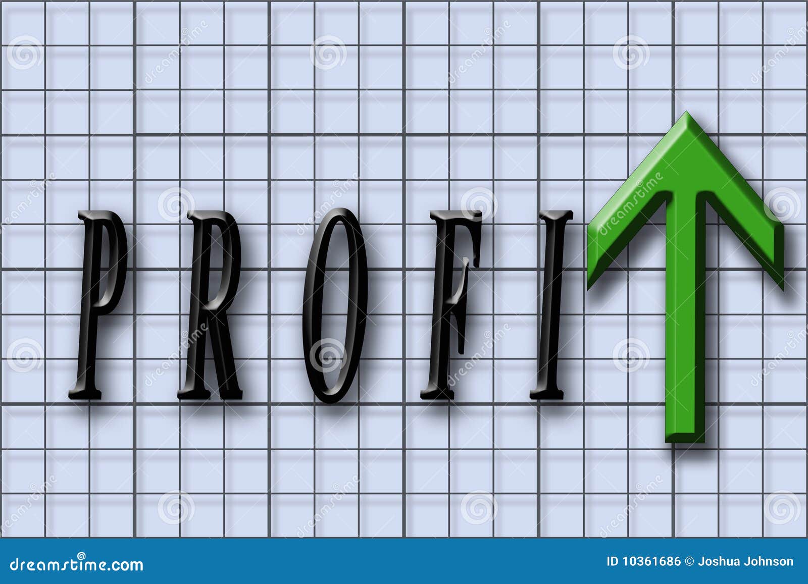 Profits are Going Up stock illustration. Illustration of economy - 10361686