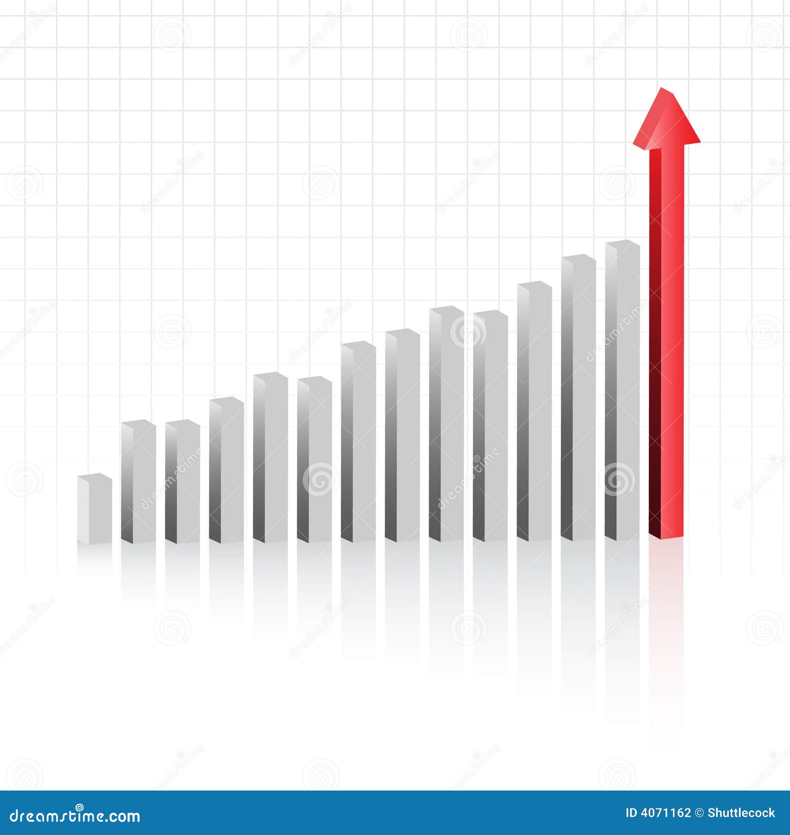 Profitto Nel Grafico Commerciale Illustrazione Vettoriale ...