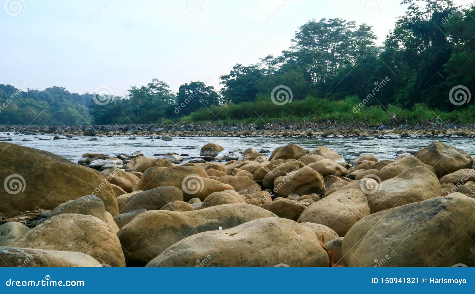 Progo River in Magelang stock image. Image of swift - 150941821