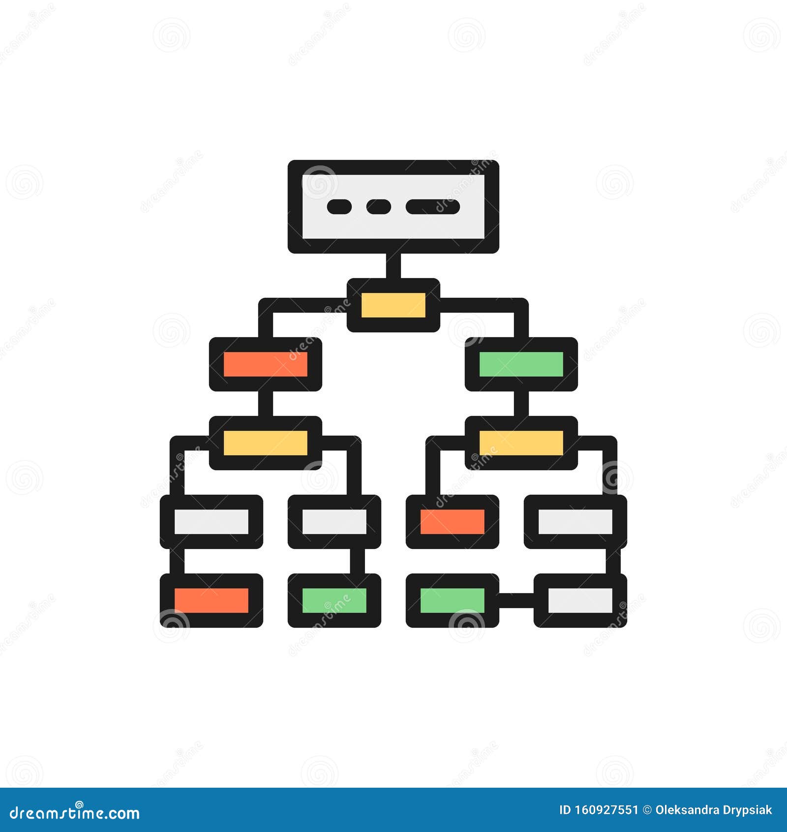 Program Algorithm, Flowchart Plan, Workflow Mindmap Flat Color Line ... Program Algorithm, Flowchart Plan, Workflow Mindmap Flat Color Line ...
