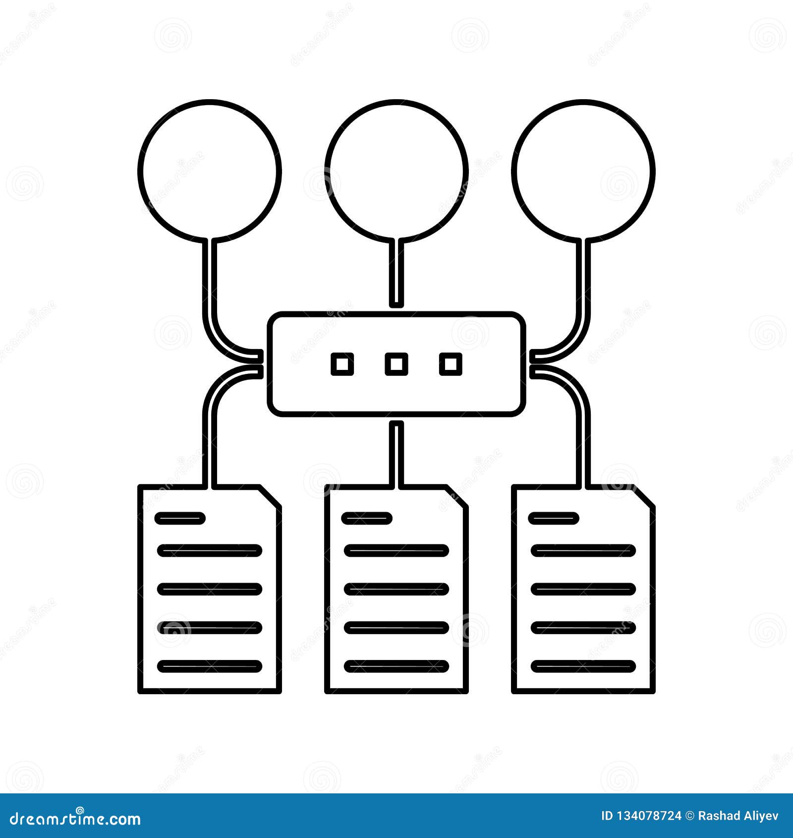 Program Algorithm Icon. Element of Cyber Security for Mobile Concept ...