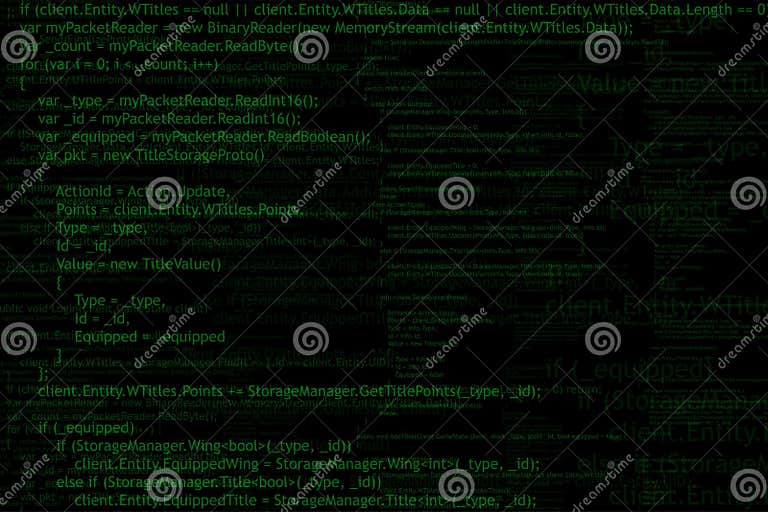 Program code background stock vector. Illustration of pixel - 69116063