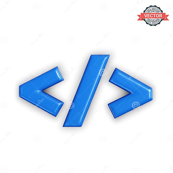 Program Code Development Icon. Web Coding or Website Programming ...