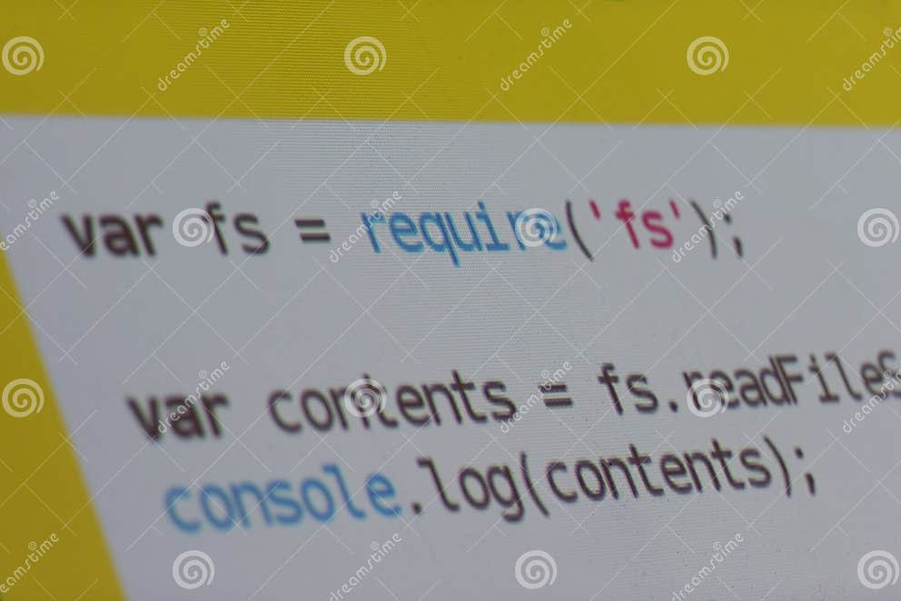 Program code stock photo. Image of java, procedure, design - 77038000