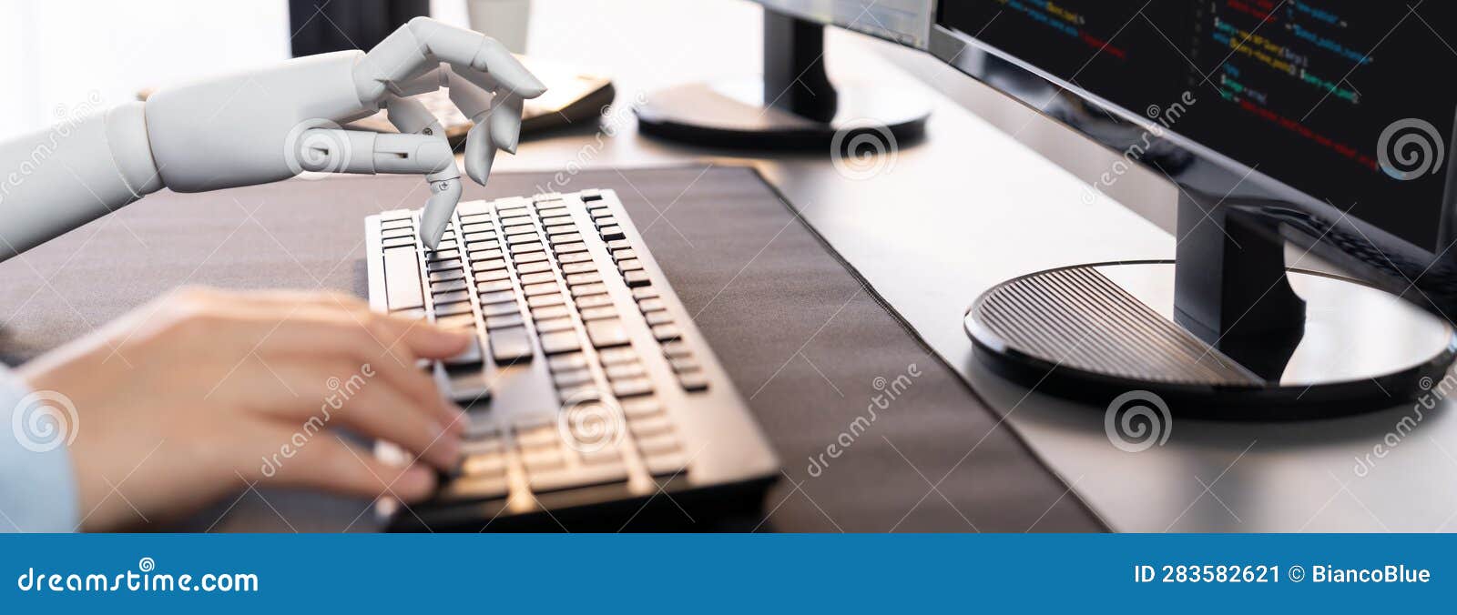 Collaboration between Robotic Hand and Human Software Developer ...