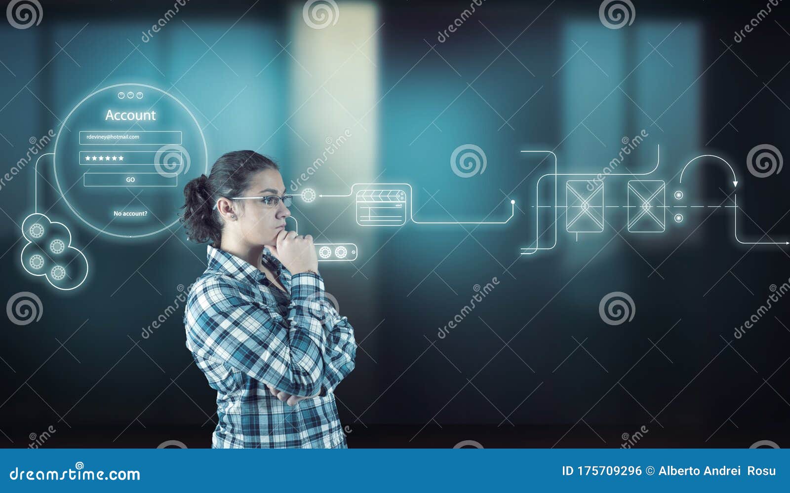 Program and coding stock photo. Image of futurist, development - 175709296