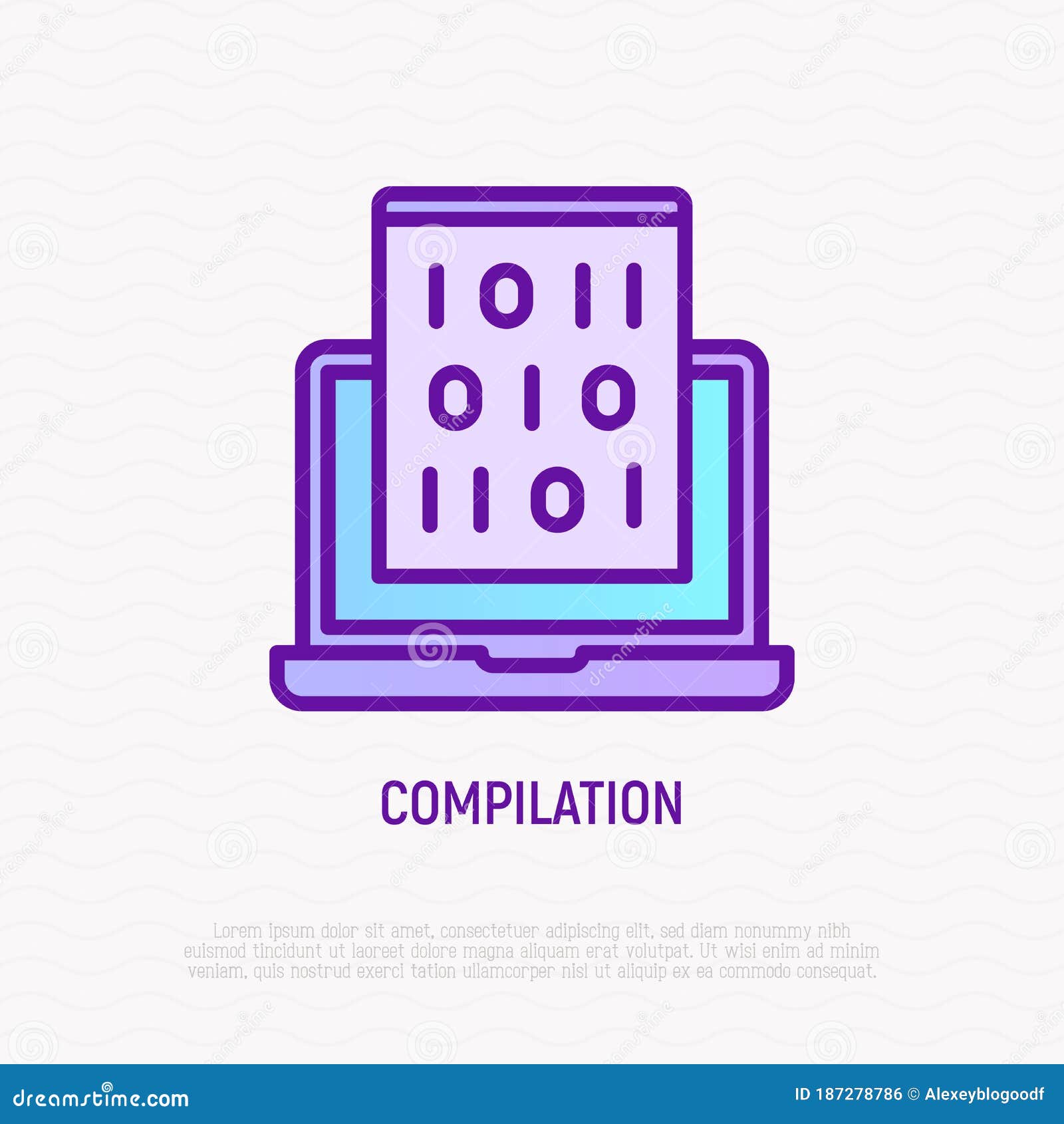 Compilation Line Icons Collection Collection Assortment Selection