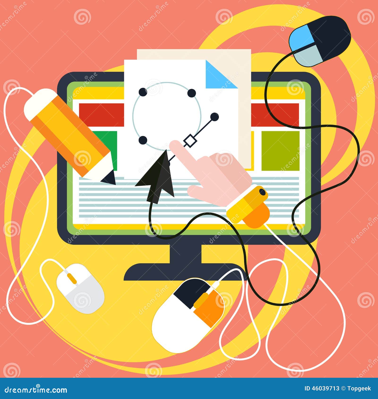 Program for Design and Architecture. Stock Vector - Illustration of ...