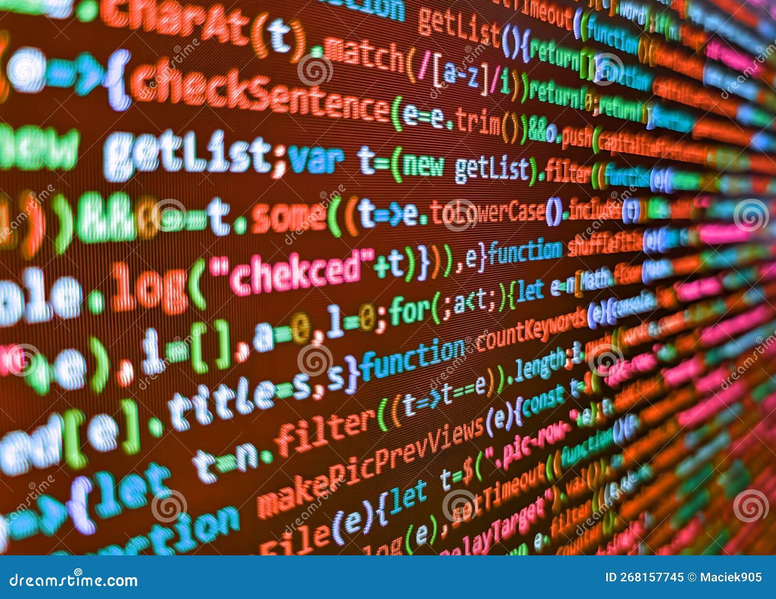 Program Development Concept. Website and Application Development. Real ...