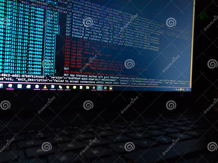 Program error editorial photo. Image of industries, programming - 76688581