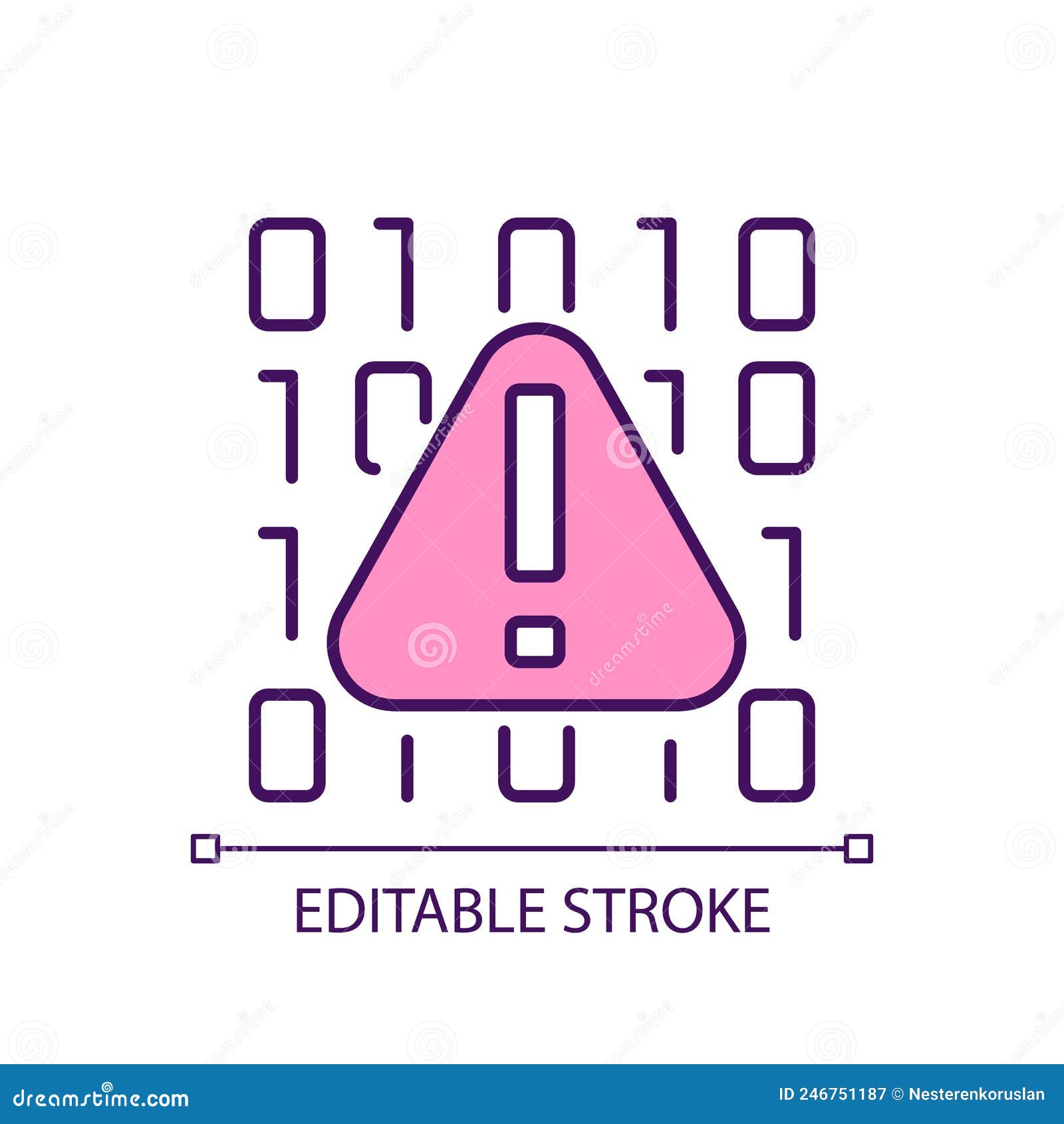 Program Error Icon Trendy Flat Vector Program Error Icon On White Background From Programming