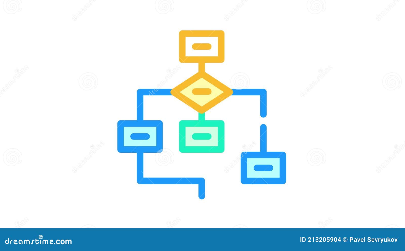 Program Hierarchy Color Icon Animation Stock Footage - Video of motion ...