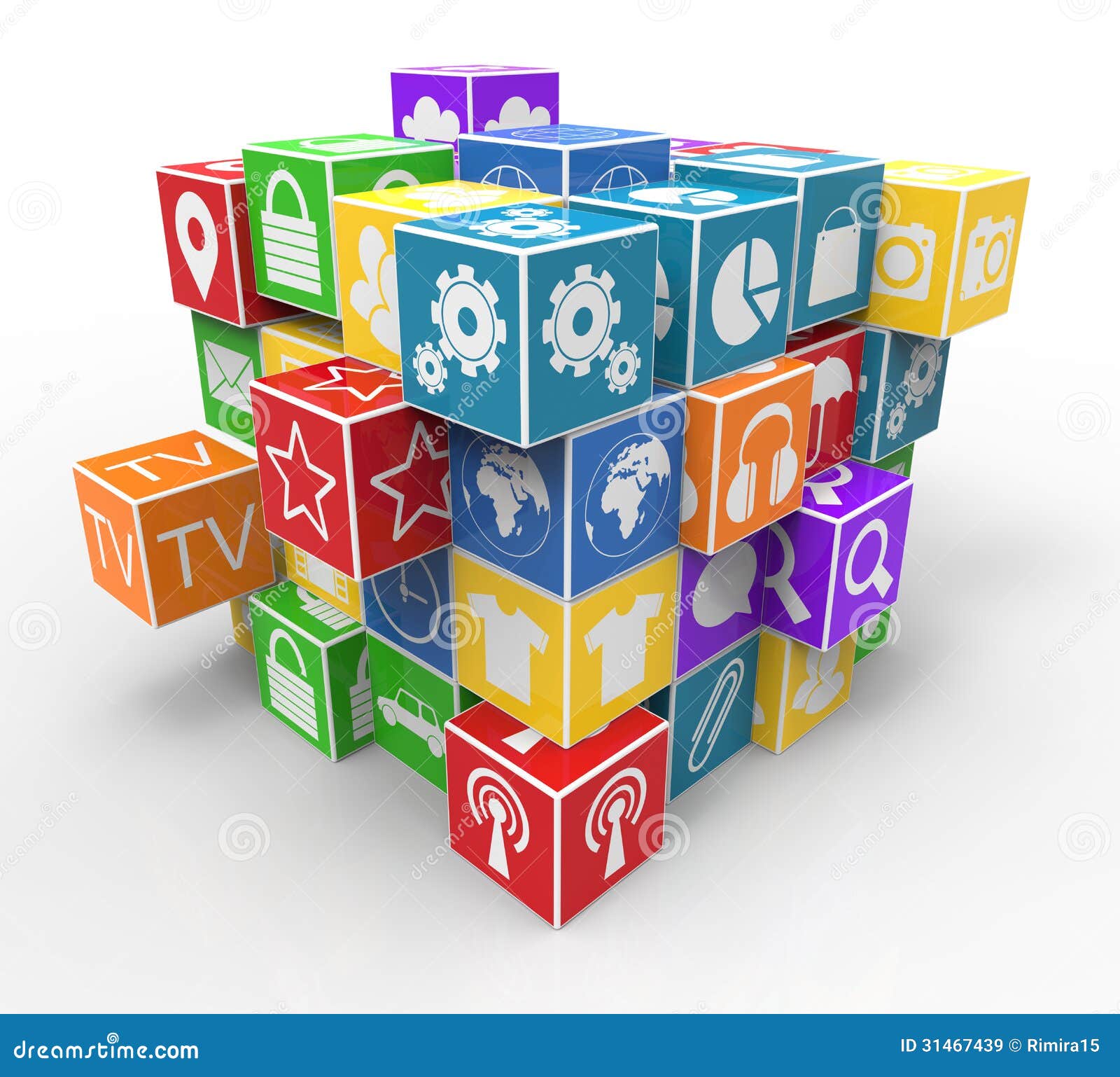 Program Icons Royalty Free Stock Images - Image: 31467439